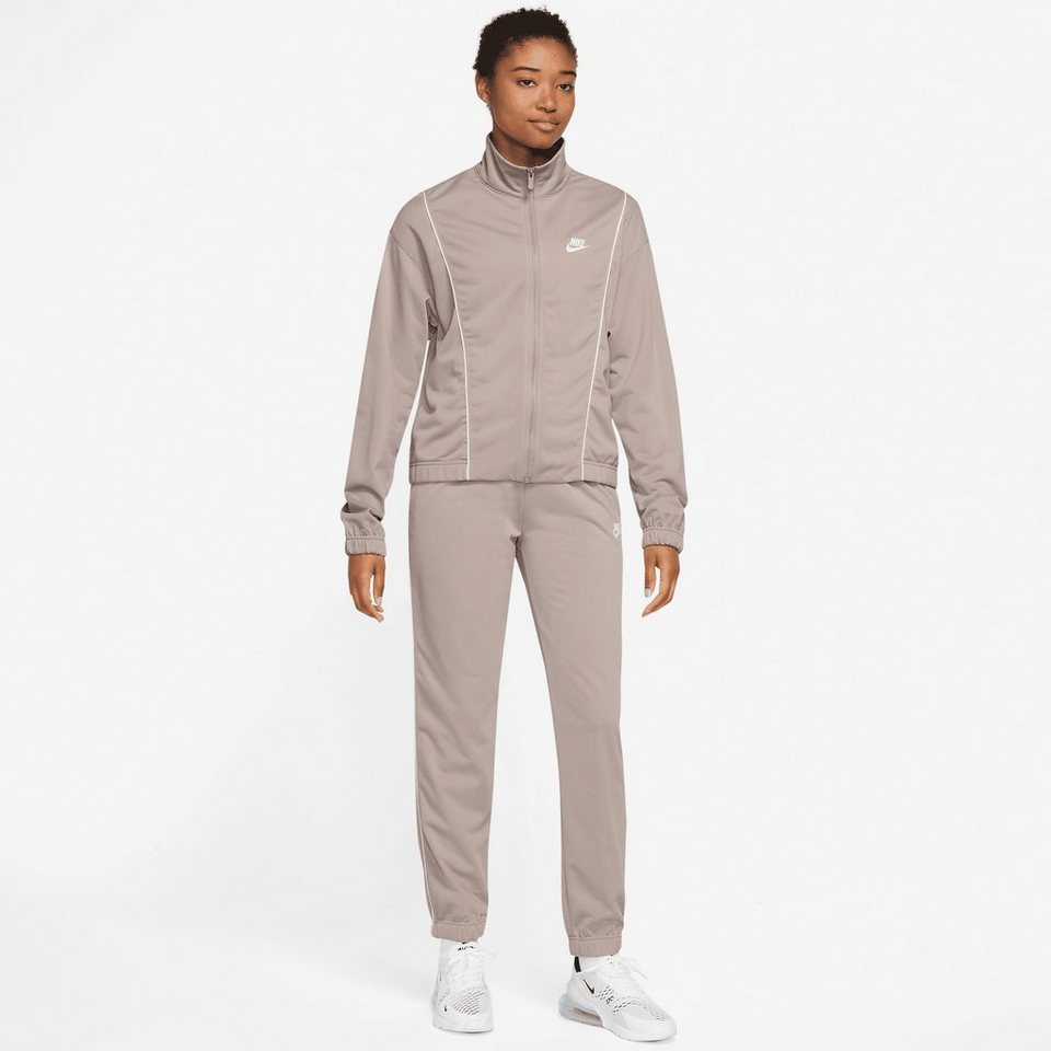 Nike Sportswear Trainingsanzug Womens Fitted Track Suit Set 2 Tlg